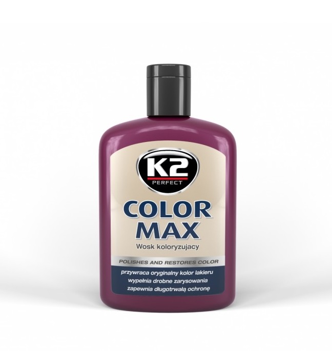 K2 COLOR MAX WOSK KOLORYZUJĄCY 200ml BORDOWY - 6787474307 - oficjalne ...