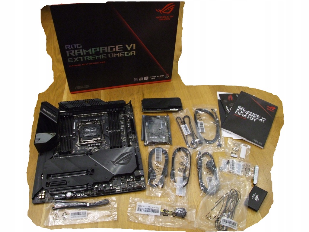 ASUS ROG RAMPAGE VI EXTREME OMEGA X299 @ LGA2066 @ LEGENDA @ SUPER STAN ...