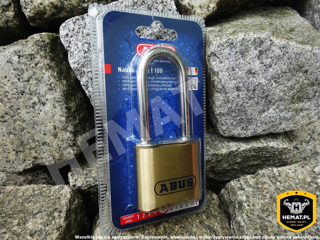 ABUS KŁÓDKA SZYFROWA 180IB/50 NAUTILUS ZEWNĘTRZNA - 7362860649 - oficjalne archiwum Allegro