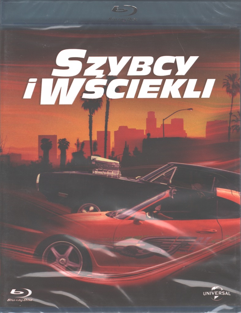 SZYBCY I WŚCIEKLI 1 Vin Diesel Paul Walker BluRay - 10727619225 ...