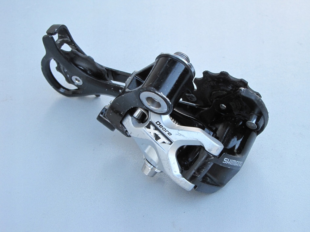 Ładna tylna przerzutka SHIMANO DEORE XT M771 x9 - 13486488040 ...