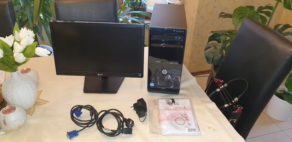 Komputer HP PRO 3500 MT + Monitor LG ( 15" ) - 12945300780 - oficjalne ...