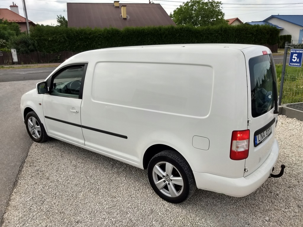 Volkswagen Caddy Long Maxi Max 2.0 Benzyna Klima - 8381930077 ...