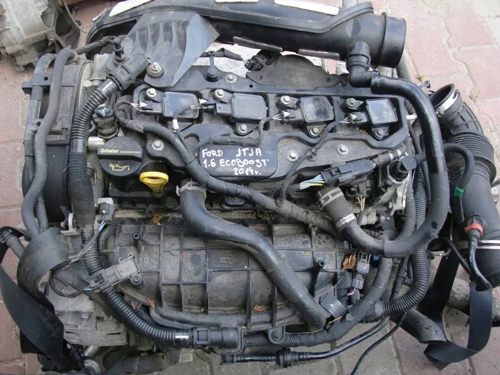 Silnik kompletny Ford Fiesta MK6 MK7 ST 1.6T Ecoboost JTJA 2014 137 tys ...