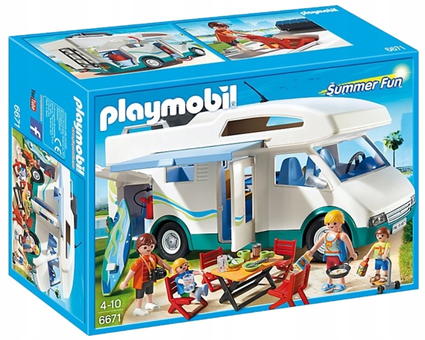 PLAYMOBIL KAMPER AUTO KEMPINGOWE 6671 - 7610212909 - oficjalne archiwum ...