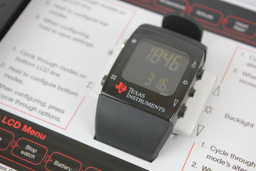 Zegarek Smartwatch Texas Instruments eZ430 Chronos - 7283468486 ...