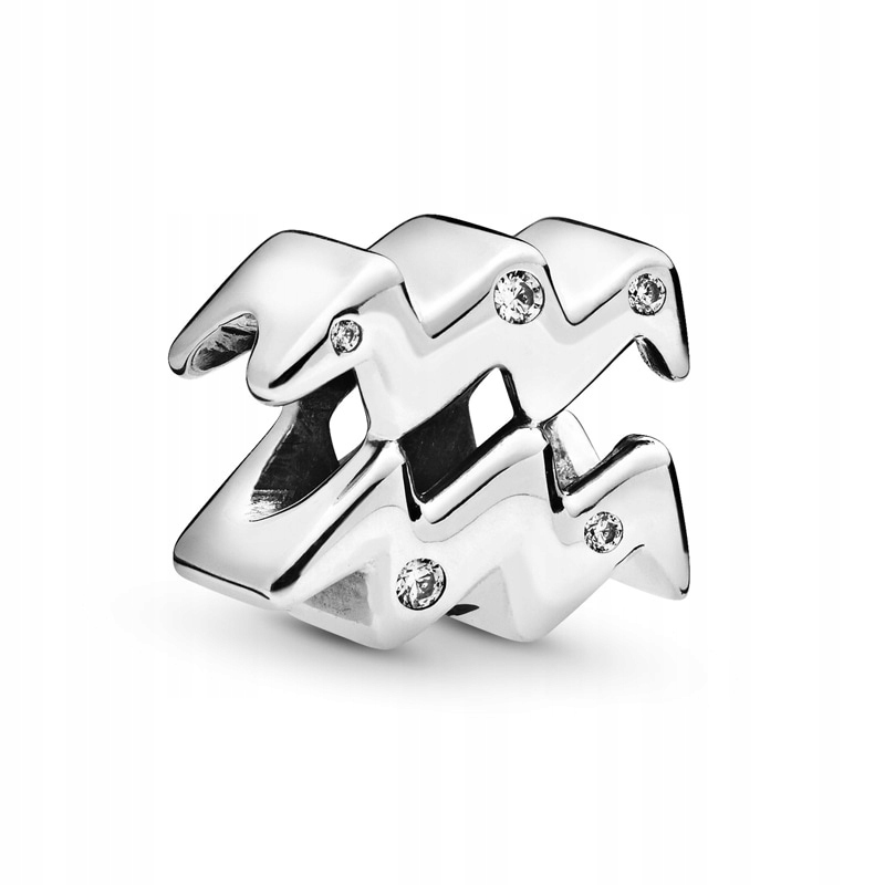 Charms Pandora - Zodiak Lśniący Wodnik 798415C01 - 10797818989 ...