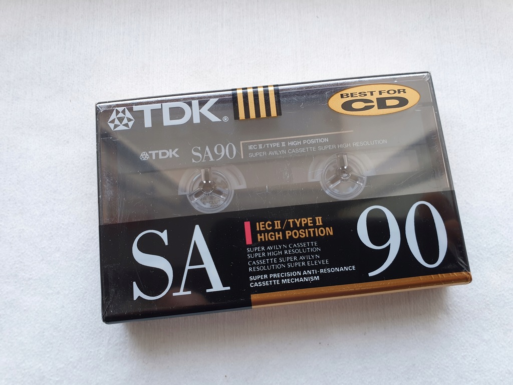 Kaseta TDK SA 90 ( NOWA ) - 9908540510 - oficjalne archiwum Allegro