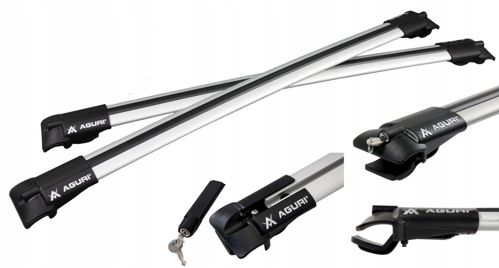 Bagażnik dachowy belki AGURI Nissan Qashqai +2 - 11778900079 - oficjalne archiwum Allegro