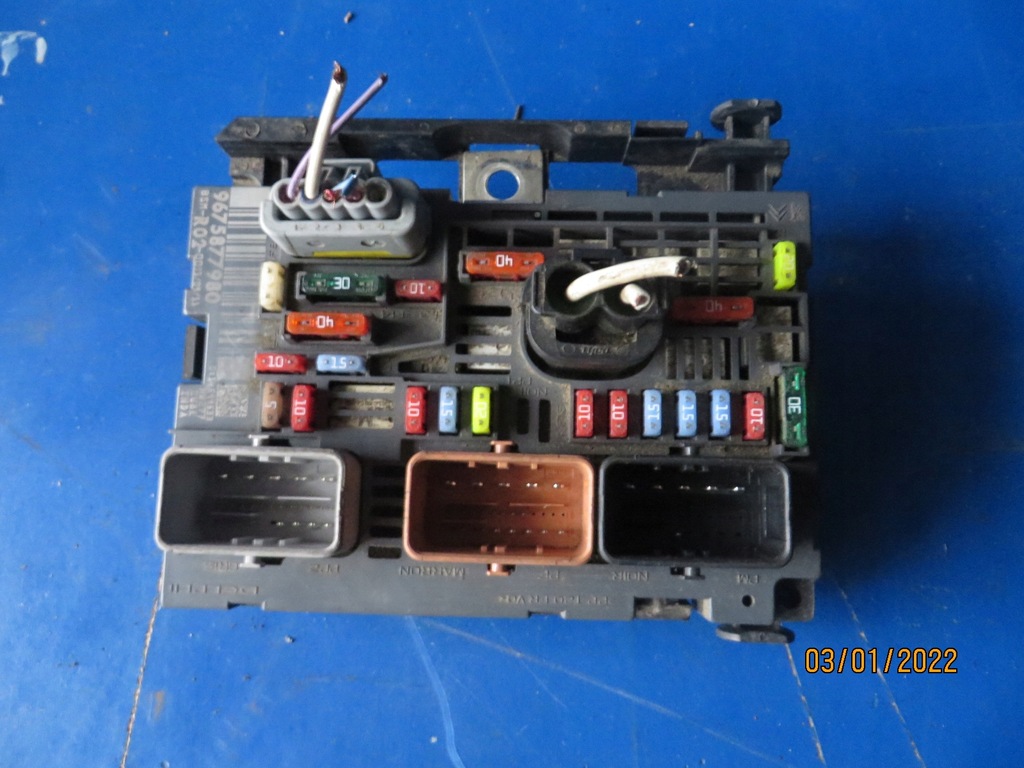 PEUGEOT CITROEN MODUŁ BSM R02 9675877980 - 11637453328 - oficjalne ...