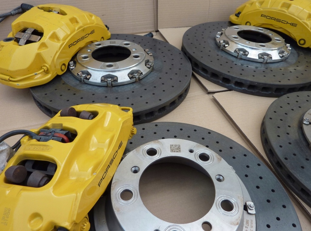 PORSCHE PANAMERA 970 TARCZE CERAMIKA CERAMICZNE - 7769379949 ...