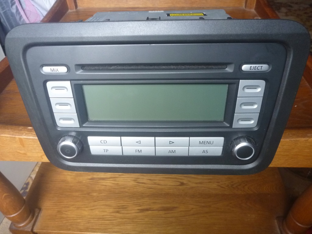VW RCD300 MP3 CD RADIO FABRYCZNE GOLF V PASSAT B6 - 11738740006 - oficjalne archiwum Allegro