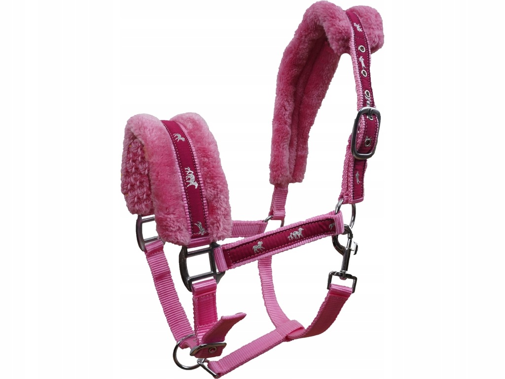 Miękki Kantar dla kuca DS Flaffy Pony Różowy - 11423045949 - oficjalne archiwum Allegro