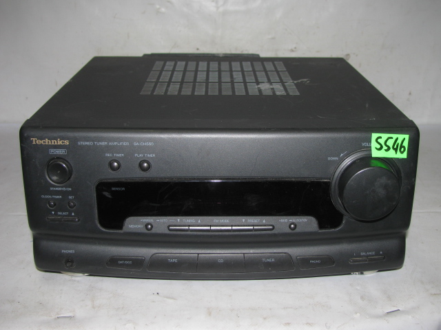 AMPLITUNER TECHNICS SA-CH550 - KOMPONENT - NR S546 - 12092836061 - oficjalne archiwum Allegro