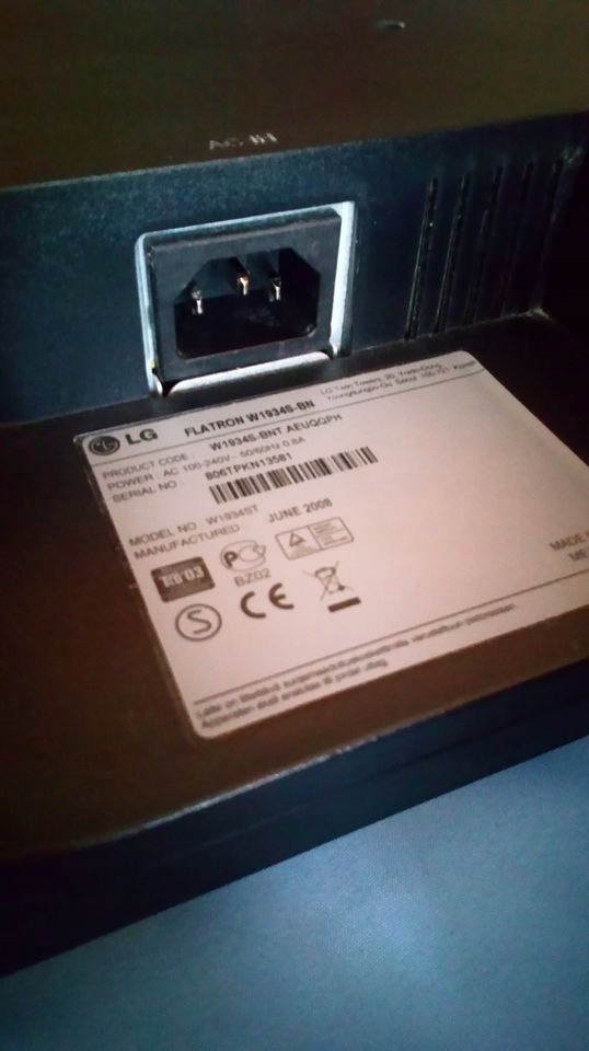 Купить Монитор LG FLATRON W1934S-BN: отзывы, фото и характеристики на ...