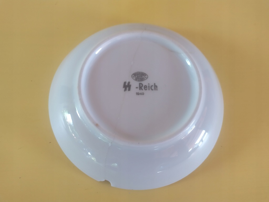 Mały Talerz SS Reich 1940 Kantyna Stołówka - 12290363796 - oficjalne ...