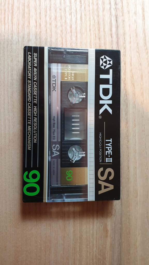 Kaseta magnetofonowa TDK SA 90 - 12722920911 - oficjalne archiwum Allegro