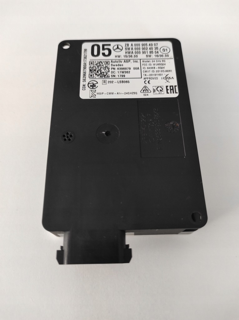 Radar sensor distronic MERCEDES A0009054907 - 13076017698 - oficjalne ...