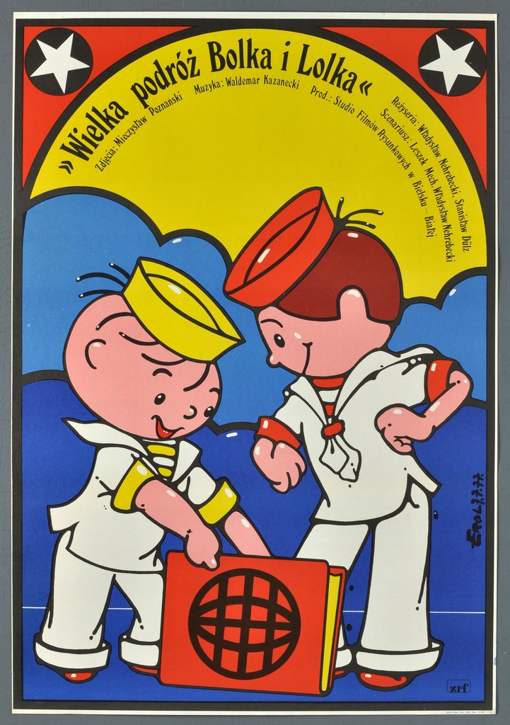 Wielka Podróż Bolka I Lolka OryginaŁ Plakat Prl 8828604695 Oficjalne Archiwum Allegro