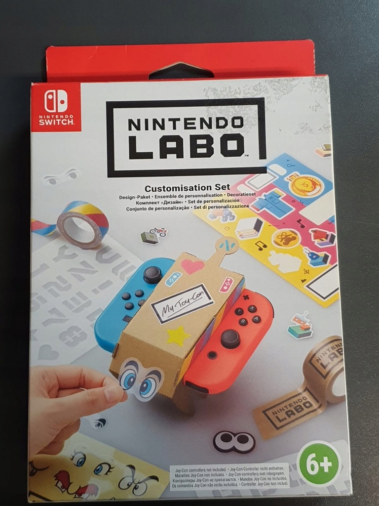 NINTENDO LABO CUSTOMISATION SET Switch Nowe - 13199537004 - oficjalne ...