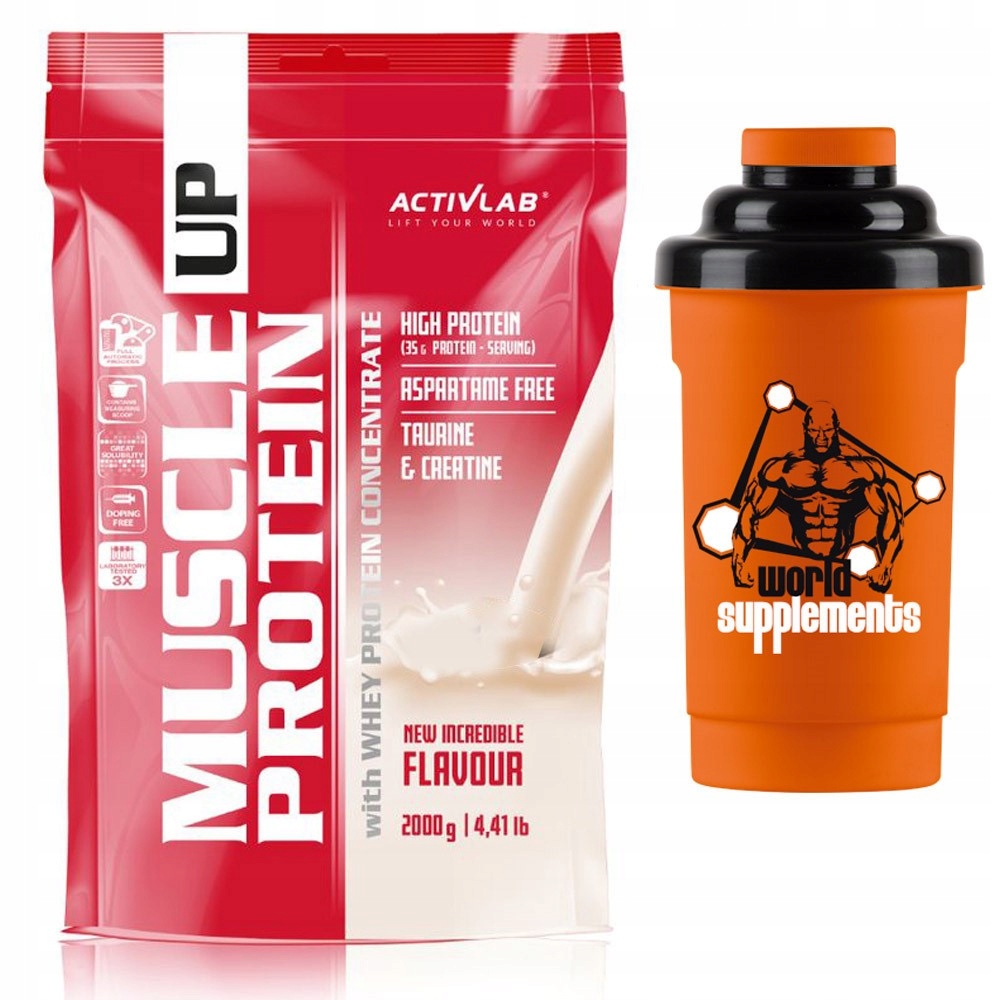 ACTIVLAB MUSCLE UP PROTEIN 2000G WPC BIAŁKO MASA - 10996876397 - oficjalne archiwum Allegro