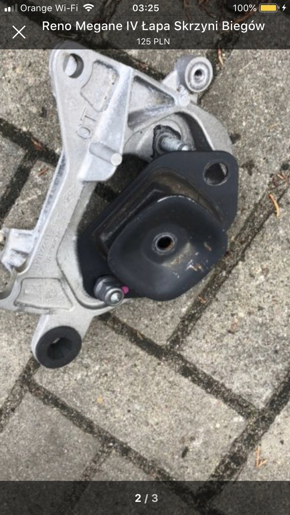 Reno Megane IV Łapa Skrzyni Biegów 112221641 R - 8308020747 - oficjalne ...