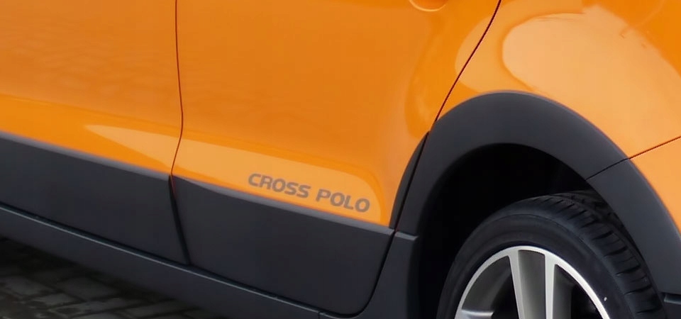 2 naklejki CROSS POLO naklejka VW VOLKSWAGEN HQ - 6952790821 ...