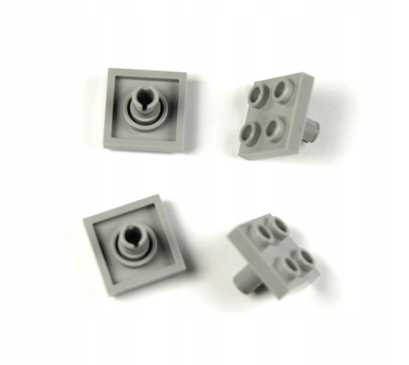 Płytka 2x2 z pinem J.SZARA 4szt. LEGO 2476 4237084 - 11305845390 ...