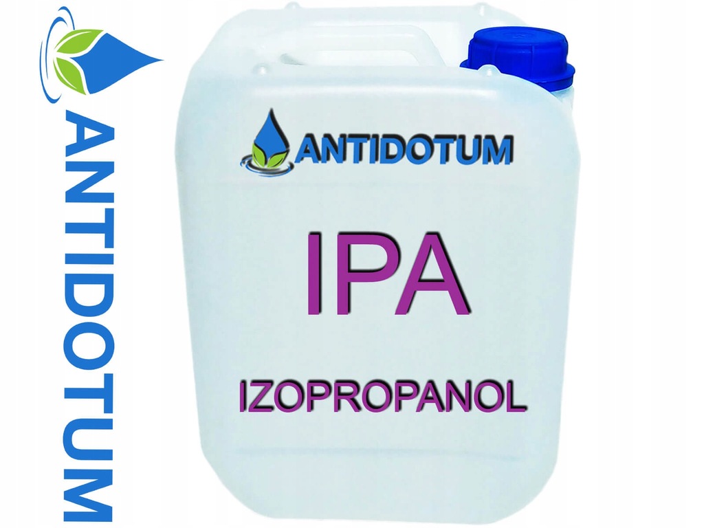 IPA IZOPROPANOL Alkohol Izopropylowy 5L 5000ML - 9911511919 - oficjalne ...