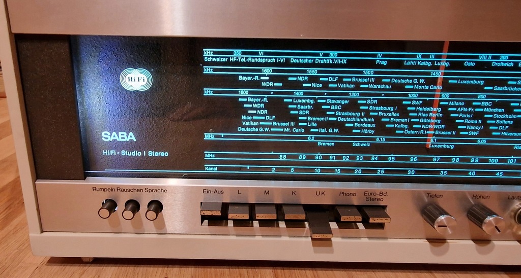 Amplituner Saba Studio 1 - 13270248047 - oficjalne archiwum Allegro