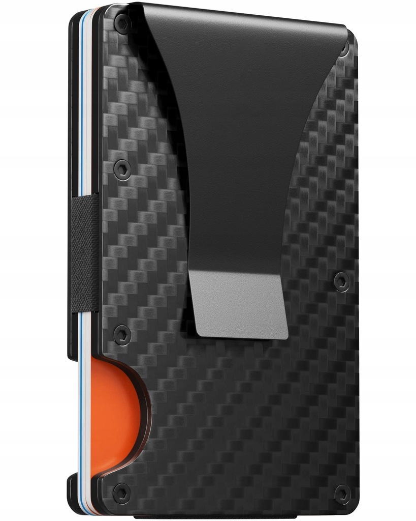Carbon Fiber Wallet, Money Clip Wallet, RFID Blocking Wallet for Men ...