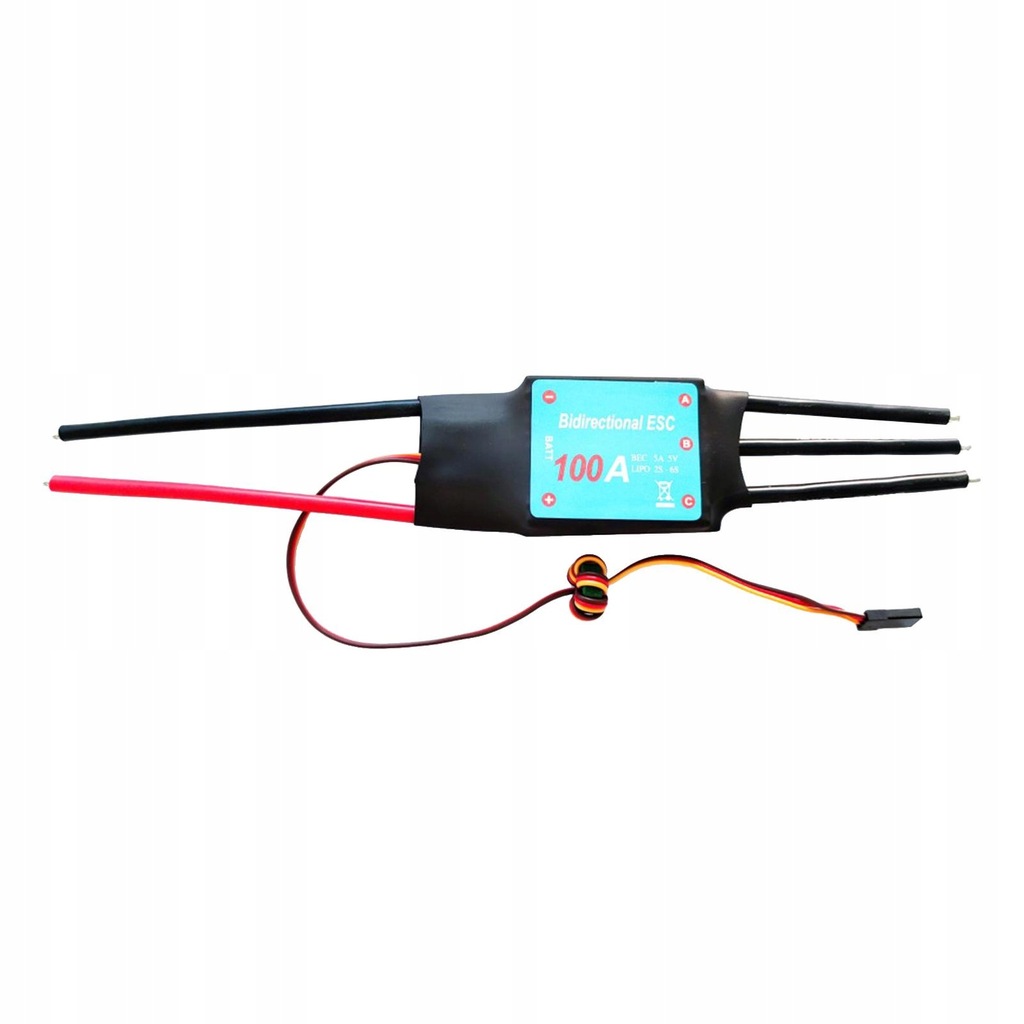 Brushless ESC RC Boat Bidirectional Brushless 100A - 12990619259 ...