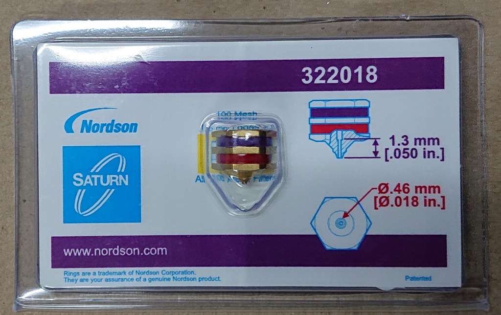 Dysza Nordson Saturn 322018 1,3mm Ø0,46mm - 13149952108 - oficjalne ...