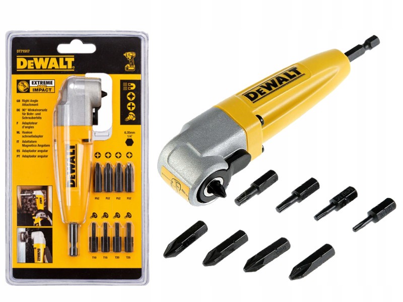DEWALT DT71517 ADAPTER KĄTOWY UCHWYT WKRĘTARKI BIT - 6772854123 ...