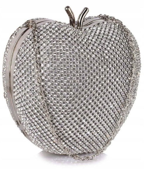 TOREBKA Z CYRKONIAMI JABŁKO MAŁA MINI SREBRNA - 13304940365 - oficjalne ...