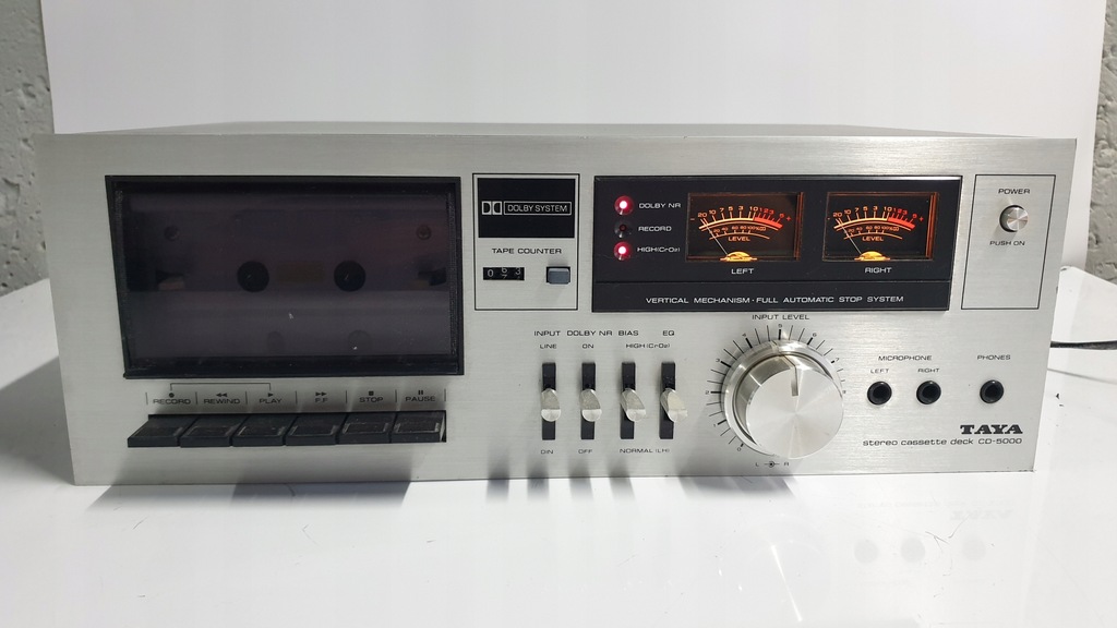 Magnetofo Kasetowy TAYA CD-5000 Vintage - 14389296553 - oficjalne ...