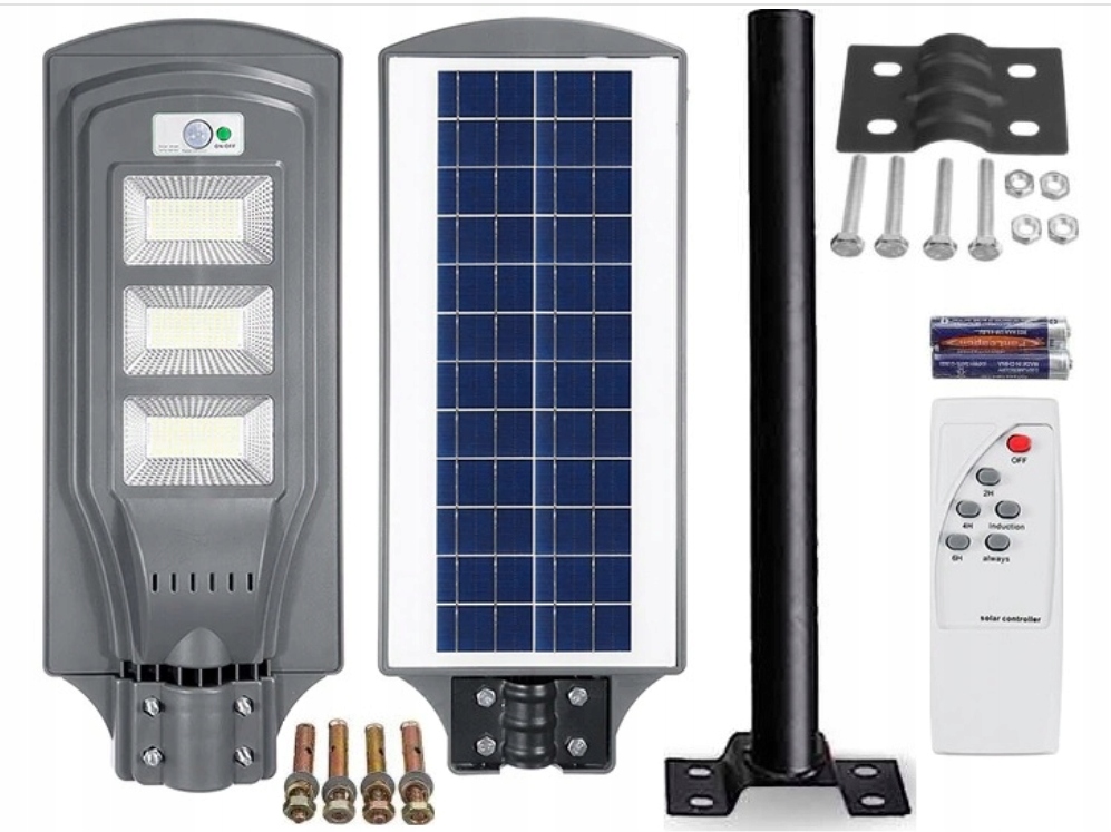 LAMPA LATARNIA SOLARNA DUZA DO OGRODU ULICZNA LEDOWA NA SOLAR 200W - 15378072074 - oficjalne ...