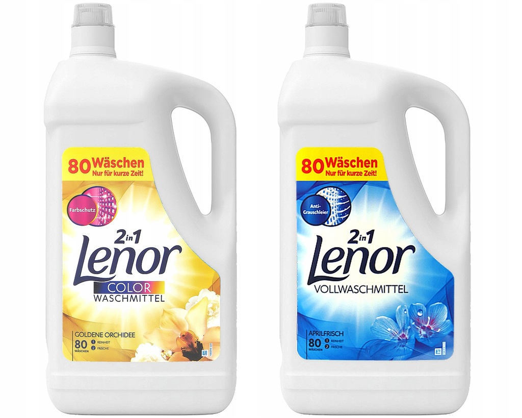 Lenor Golden + Aprilfrisch Żel do Prania 160pr DE - 7690252092 ...
