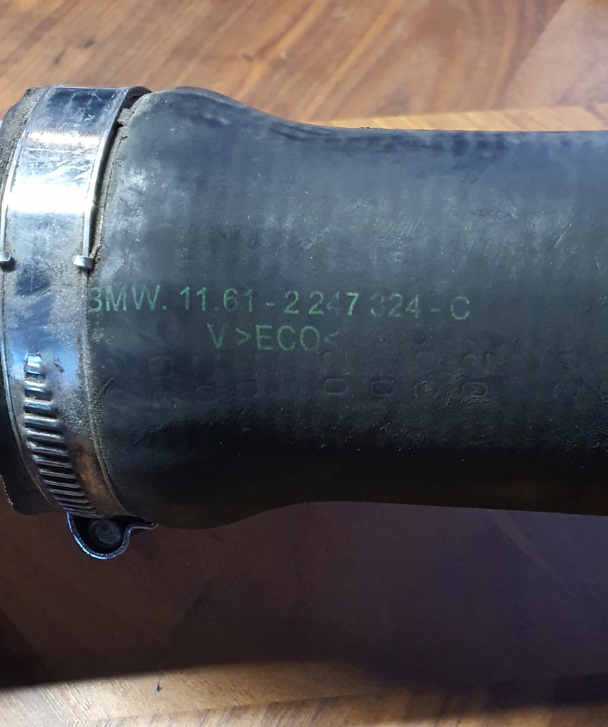 Przewód Rura Wąż TURBO intercooler BMW E46 - 12732039483 - oficjalne ...