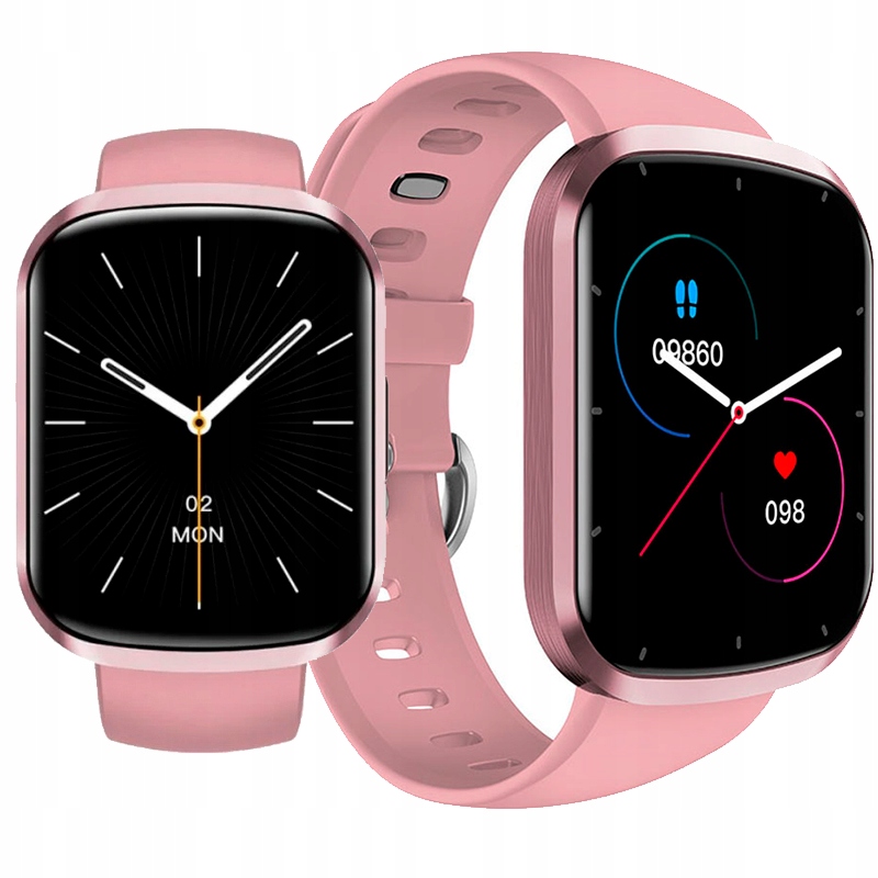 SMARTWATCH ZEGAREK SPORTOWY SMARTBAND AMOLED PULS OPASKA SPORTOWA FIT PRO - 12004248068 ...