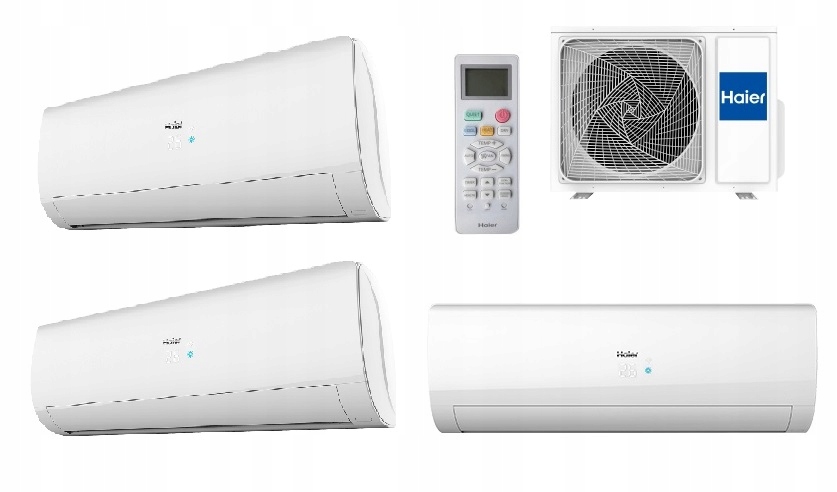 Klimatyzacja Multi Split Haier Flare 3X2.6kW Śląsk - 8129719974 ...