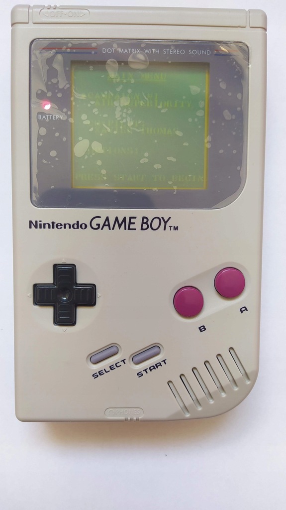 Nintendo Game Boy Classic jak nowy w pełni sprawny - 12387864035 ...