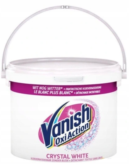 Vanish Oxi Action Crystal White Odplamiacz 2,4kg - 11348969742 ...