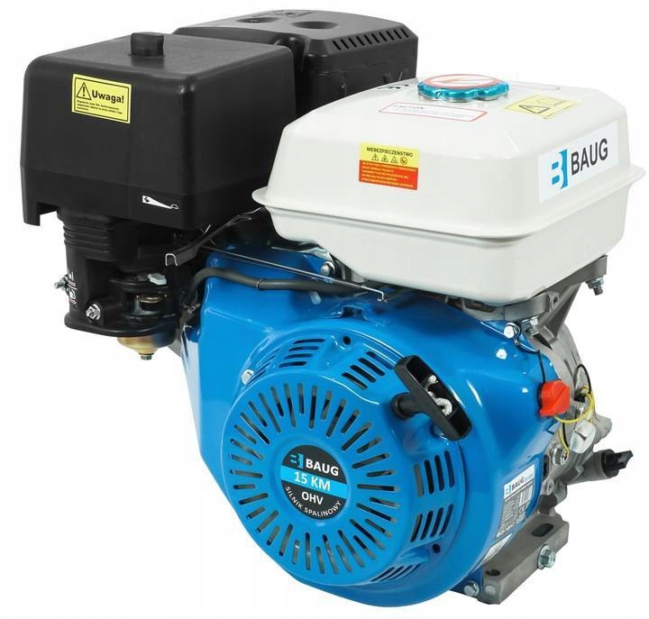 Baug B1505 Silnik spalinowy 15KM 25,4mm wałek - 11624332509 - oficjalne archiwum Allegro