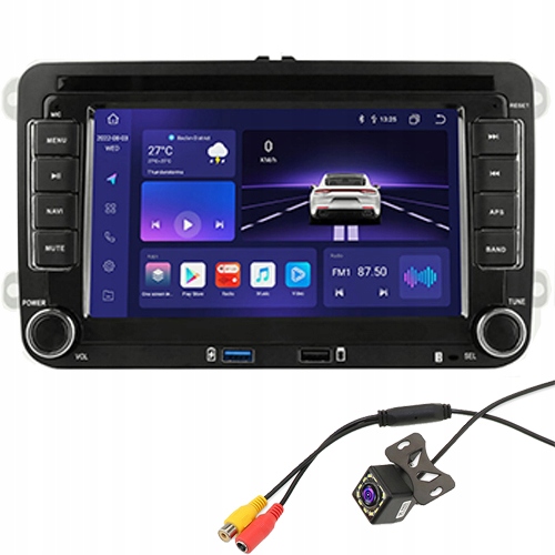 RADIO ANDROID 2DIN VW GOLF V VI 6 VW PASSAT B6 B7 - 12966838563 - oficjalne archiwum Allegro