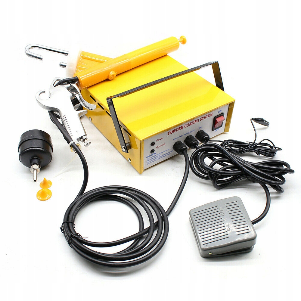 Przenośny elektrostatyczny pistolet proszkowy 110V - 11324501620 - oficjalne archiwum Allegro