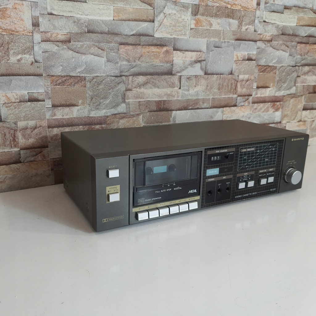 Magnetofon kasetowy Sanyo RD 220 - 12409029608 - oficjalne archiwum Allegro
