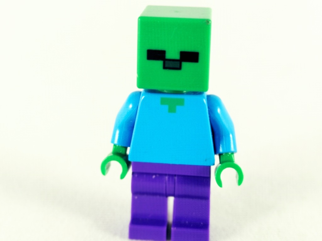LEGO FIGURKA LUDZIK MINECRAFT ZOMBIE - 10155409941 - oficjalne archiwum ...