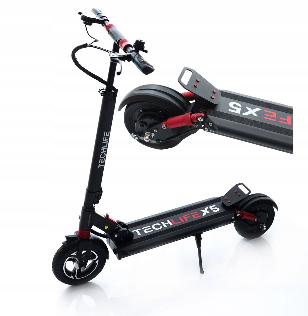 Hulajnoga elektryczna Techlife X5 LIMITED EDITION - 13048377911 - oficjalne archiwum Allegro