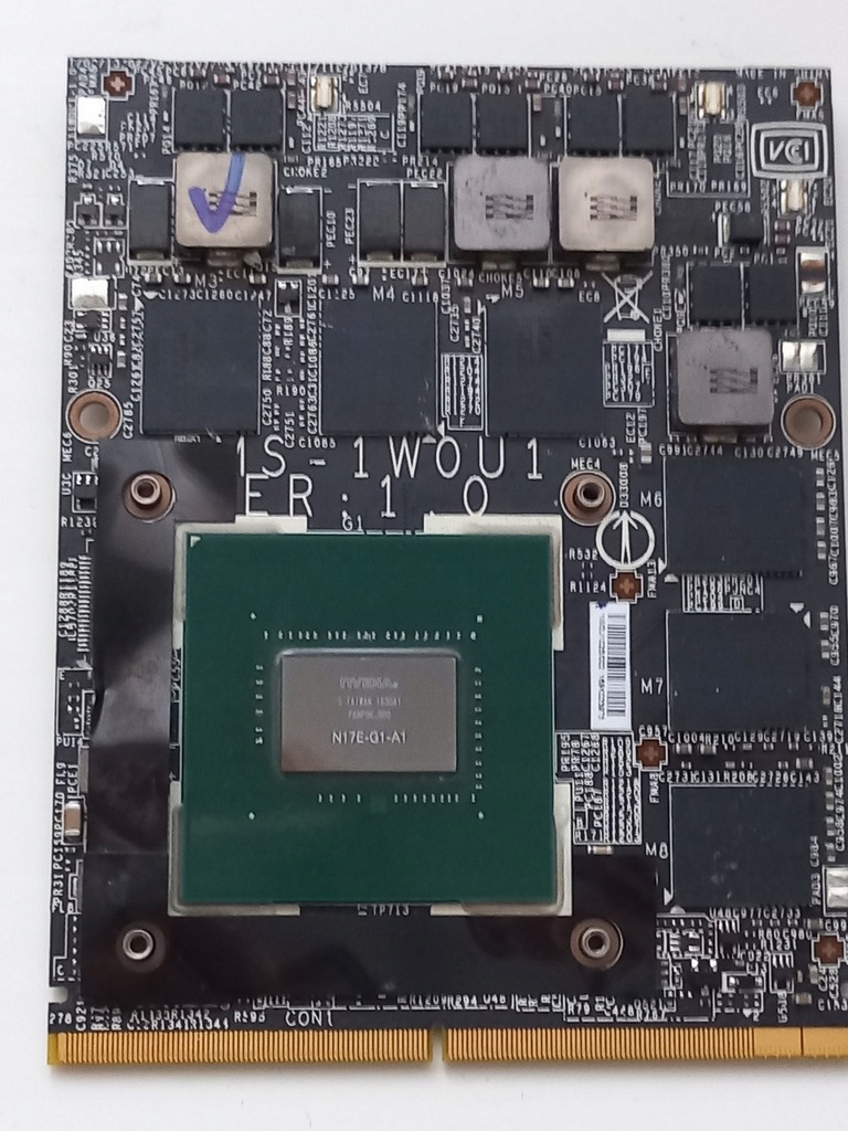 MODUŁ MXM MS-1W0U1 N17E-G1-A1 GTX 1060M 6GB - 13548405512 - oficjalne ...